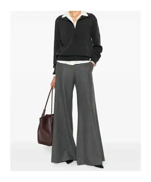 Brunello Cucinelli Wide Leg Trousers