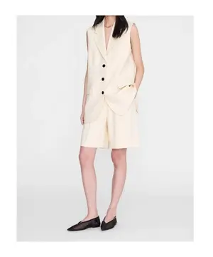 ANINE BING Sara Notched-lapels Vest