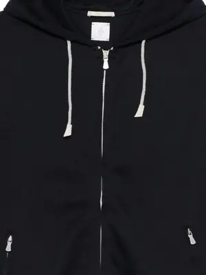 Eleventy Hooded Zip-up Gilet