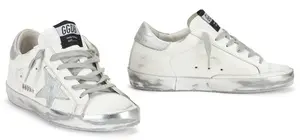GOLDEN GOOSE Super-star Distressed-effect Sneakers