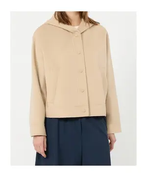 Max Mara Wool Hooded Jacket
