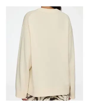 GANNI Strawberry Print Oversized Jumper