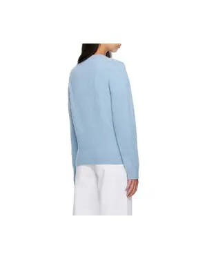GANNI Mermaid Graphic Pullover - Blue