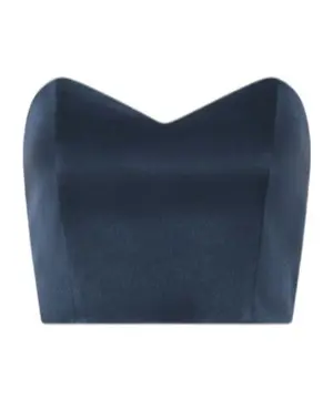 Marella Satin Bustier - Aviation