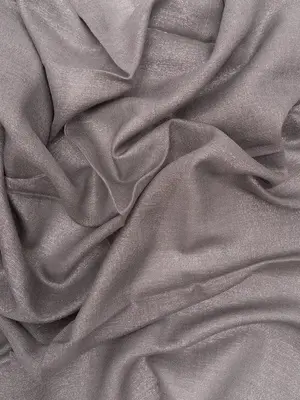 Brunello Cucinelli Metallic-thread Frayed Scarf