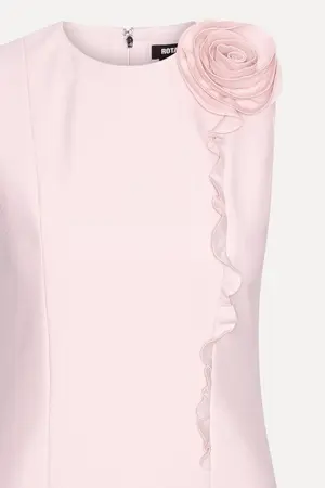 ROTATE BY BIRGER CHRISTENSEN Flower Ruffle Mini Dress