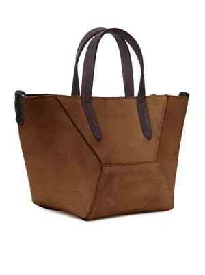 Brunello Cucinelli Geometric-panelled Shoulder Bag