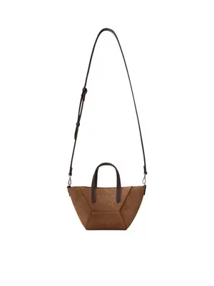 Brunello Cucinelli Geometric-panelled Shoulder Bag
