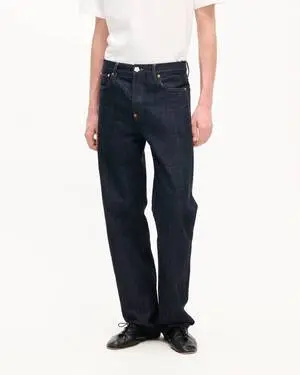 Kenzo Tulip Straight Fit Jeans In Japanese Denim