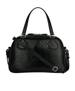 COURREGES Courrèges Ac Stud Naplack Bowling Bag