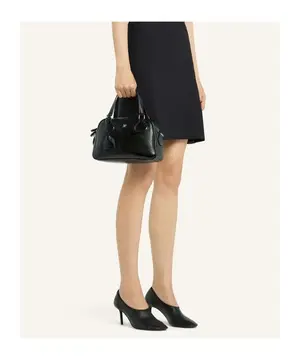 COURREGES Courrèges Ac Stud Naplack Bowling Bag