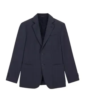 Giorgio Armani Single Breasted Blazer - Blue