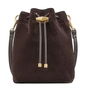 JIMMY CHOO Cinch Mini Shoulder Bag - Black