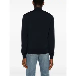 TOM FORD Long-sleeved Knitted Polo Shirt