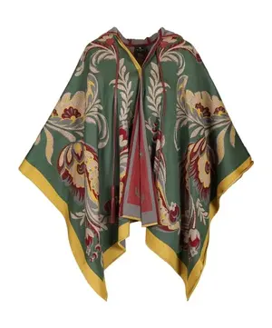 Etro Paisley Motif Cape - Multicolor