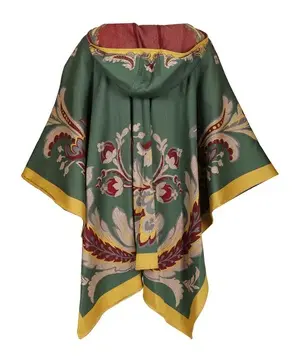 Etro Paisley Motif Cape