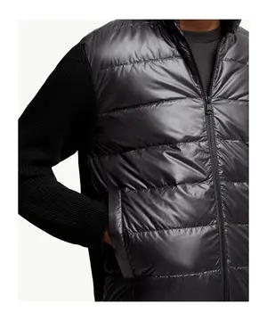Moncler Padded Zip-up Hoodie With Down-filled Front
