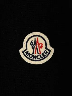 Moncler Padded Panel-knit Jacket - Black