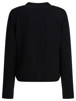 Moncler Padded Zip-up Cardigan - Black