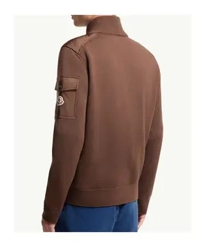 Moncler Padded Wool Zip-up Cardigan