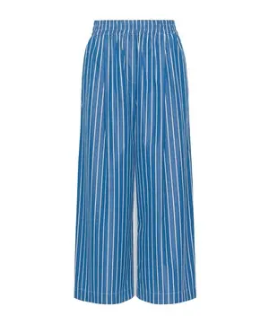 Max Mara Patterned Casual Pants - Blue