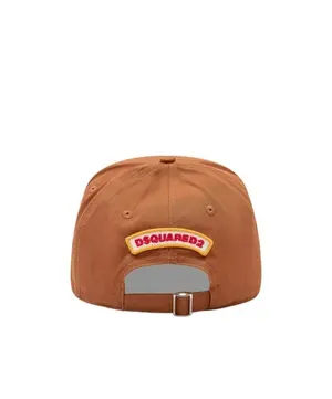 Dsquared2 Logo-patch Distressed Baseball Cap
