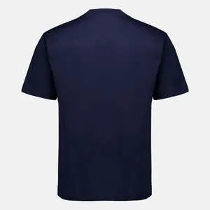 Prada Logo Detailed Crewneck T-shirt - Navy