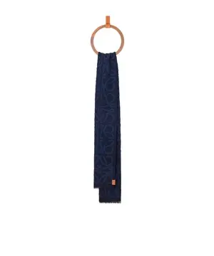 Loewe Anagram Pattern Scarf