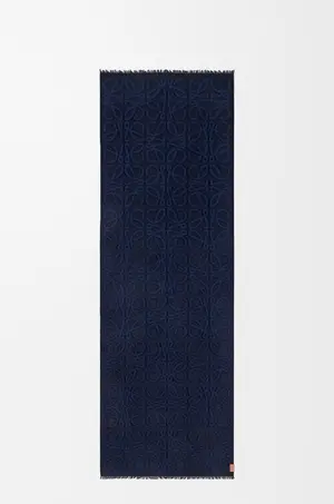 Loewe Anagram Pattern Scarf