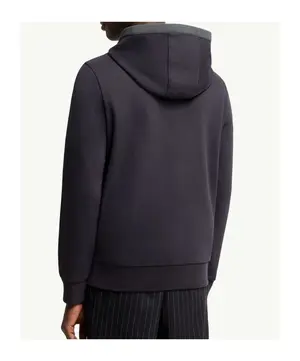 Moncler Brushed Cotton Logo Hoodie