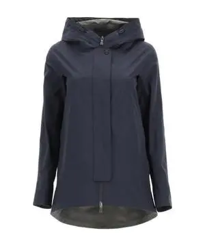 Herno Hooded Rain Jacket - Black