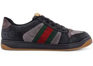 Gucci Screener Gg Canvas Sneakers - Dark Blue
