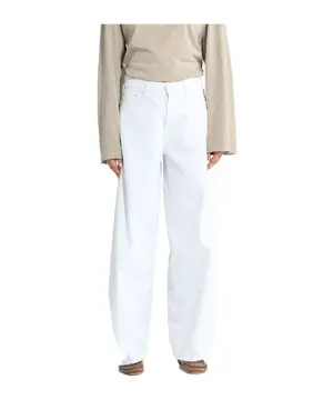 HAIKURE Belt-loop Jeans - White