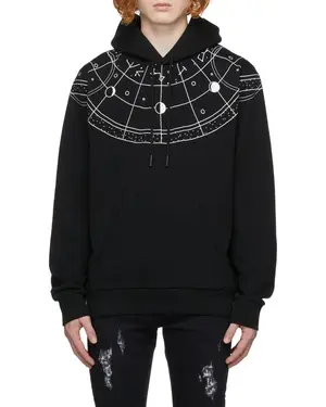 MARCELO BURLON COUNTY OF MILAN Astral Cotton Hoodie