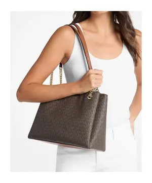 Michael Kors Soho Medium Signature Logo Tote Bag
