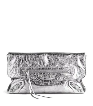 Balenciaga Textured Clutches