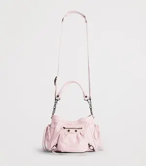 Balenciaga Lambskin Le City Shoulder Bag - Pink