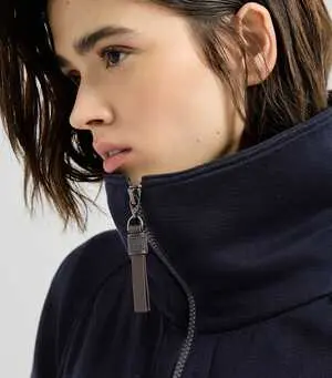 Brunello Cucinelli Cotton-silk Interlock Zip-up Cardigan