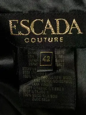 Escada Beaded Lace Panel Midi Dress