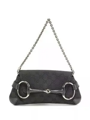 Gucci Horsebit Gg Clutch Bag