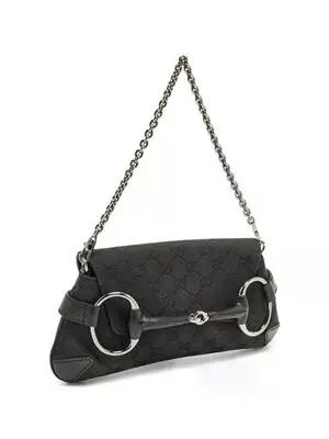 Gucci Horsebit Gg Clutch Bag