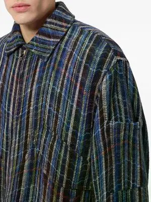 Missoni Zigzag Knit Zip-up Jacket