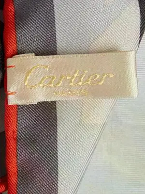 Cartier Skyline-print Square Scarf