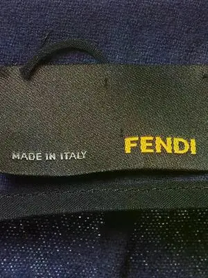 Fendi Pleated Panel Mini Skirt