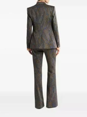 Etro Single-breasted Paisley Jacquard Jacket