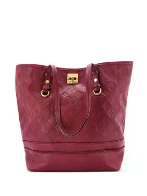 LOUIS VUITTON Citadine Gm Tote Bag In Monogram Empreinte Leather - Pink