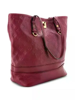 LOUIS VUITTON Citadine Gm Tote Bag In Monogram Empreinte Leather - Pink