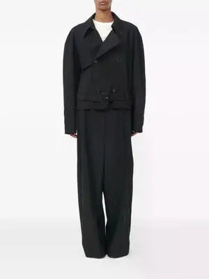 MAISON MARGIELA Belted Wool Blend Jacket