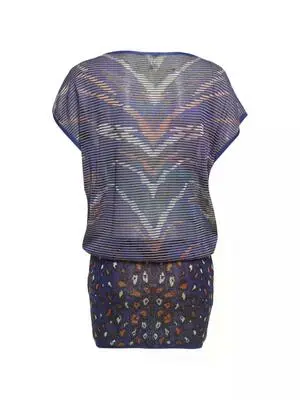 Missoni Patterned Short Sleeve Blouse