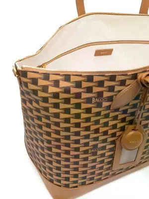 Bally Large Monogram Tote Bag